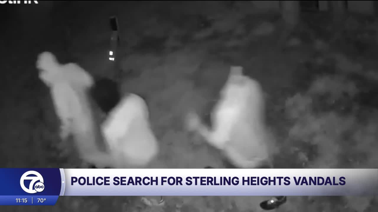 Vandals target Sterling Heights mobile home park with vulgar ...