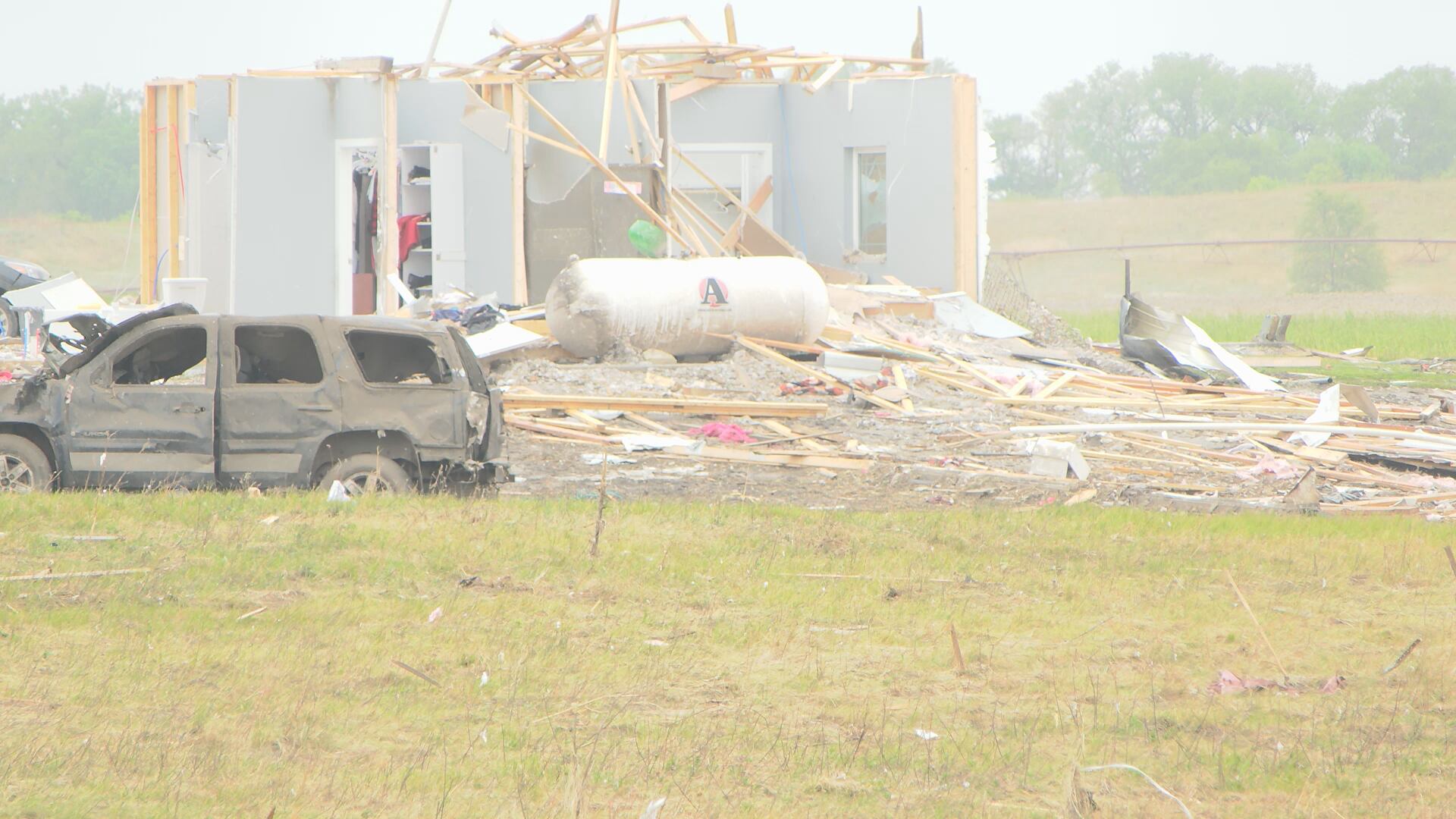 Families lose homes, livestock in St. Libory tornado