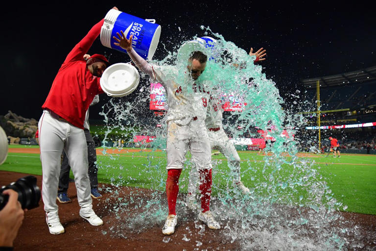 Shirtless LA Angels fans’ 'sell the team' chant rocks stadium as team ...