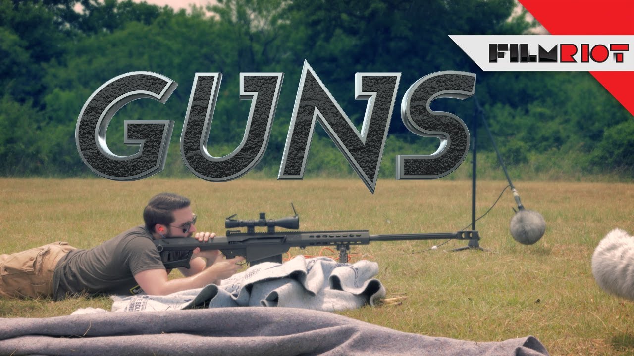 Recording gun sounds!