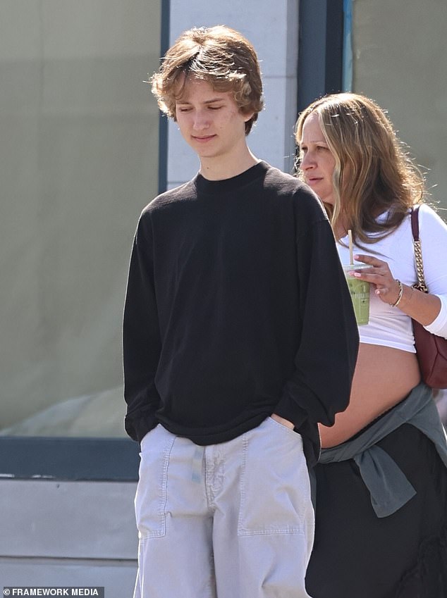 Tobey Maguire's pregnant ex Jennifer Meyer, 49, steps out before ...