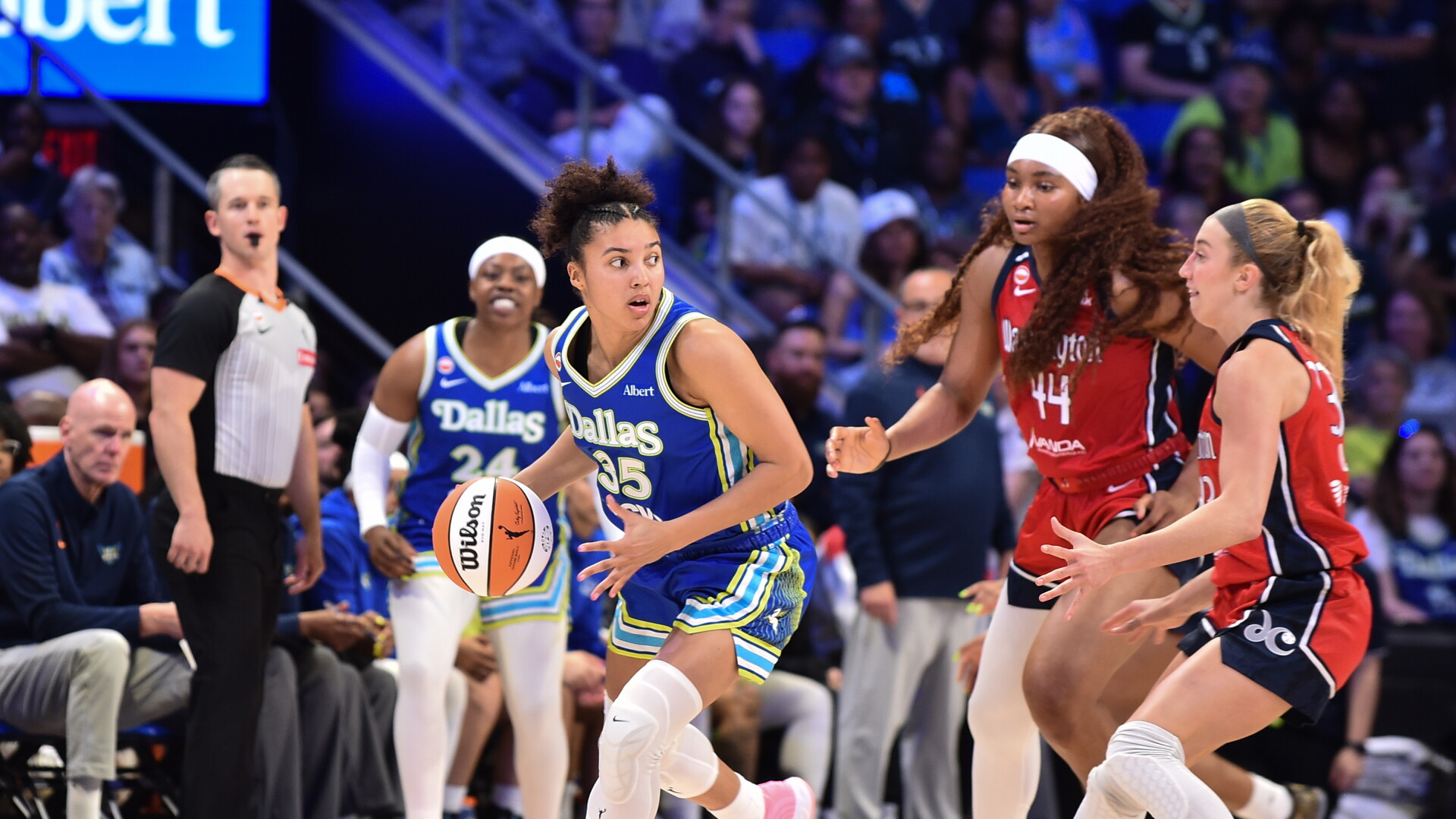 Fudd scores season-high 12, Bueckers adds 18 to lead Wings past Mystics ...