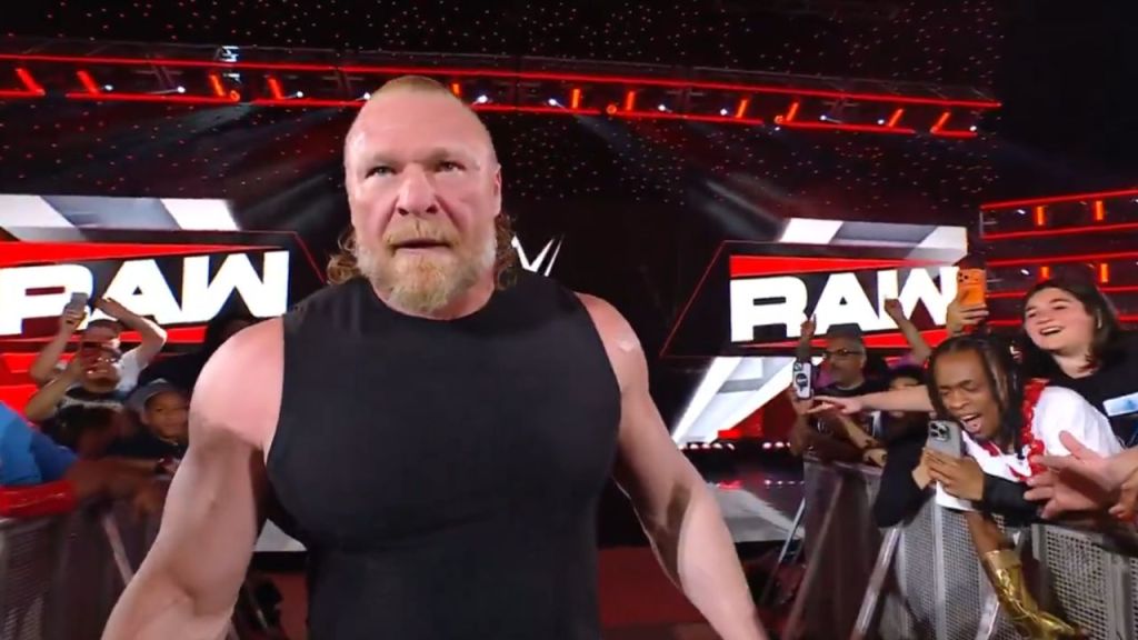 WWE hid Brock Lesnar ring collapse spot from former commentator
