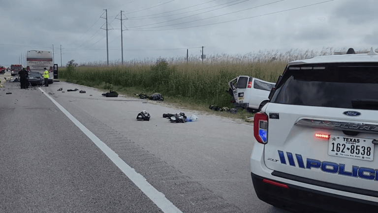 Breaking update: DPS says four in van died when driver crashed into ...