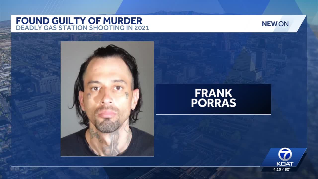 Man convicted in 2021 deadly shooting outside Albuquerque gas station
