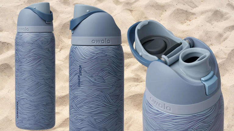 Owala drops new 'Feeling Swell' bottle, and this design hits different
