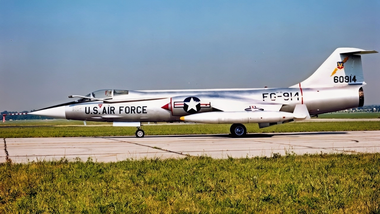 The F-104 Starfighter ‘Widow Maker’ was one of the fastest fighters ...