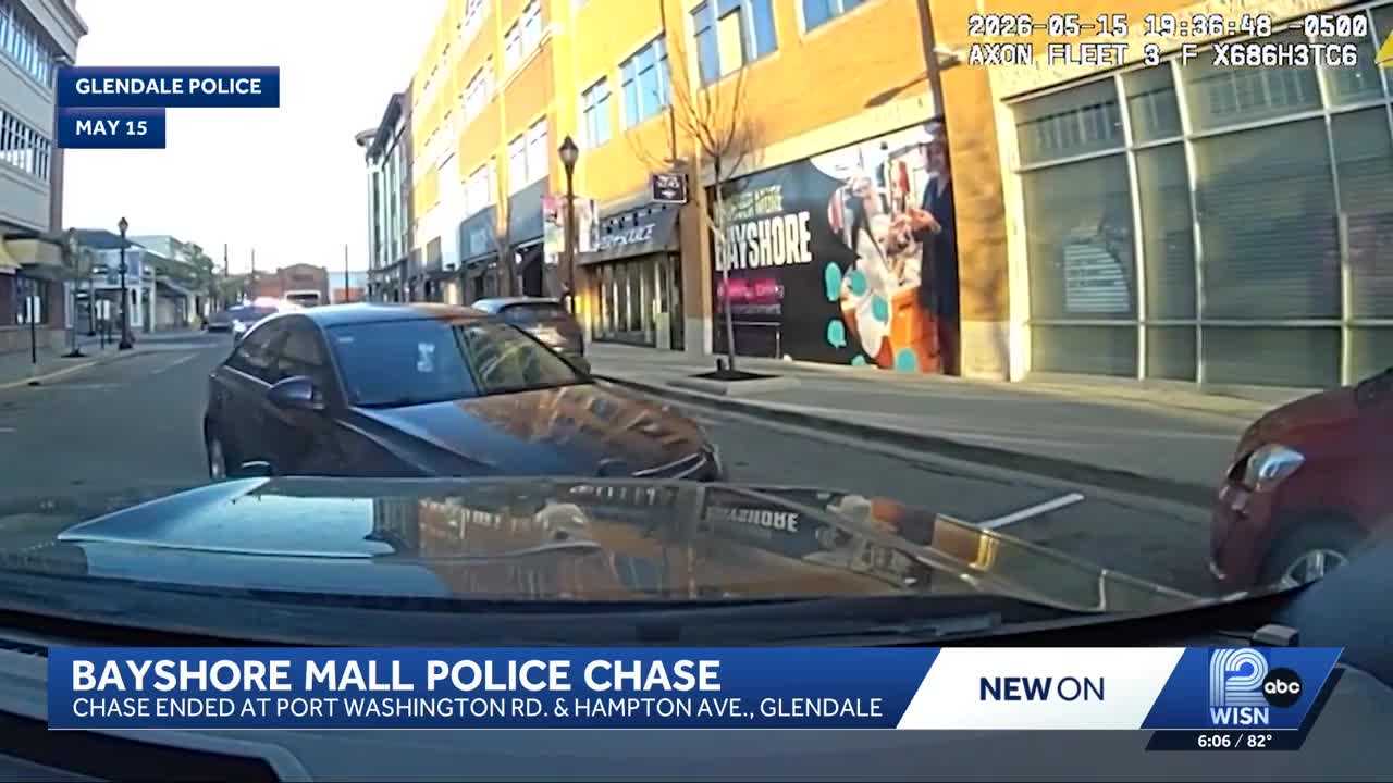 Driver leads police on cross-county chase through narrow Bayshore Mall ...