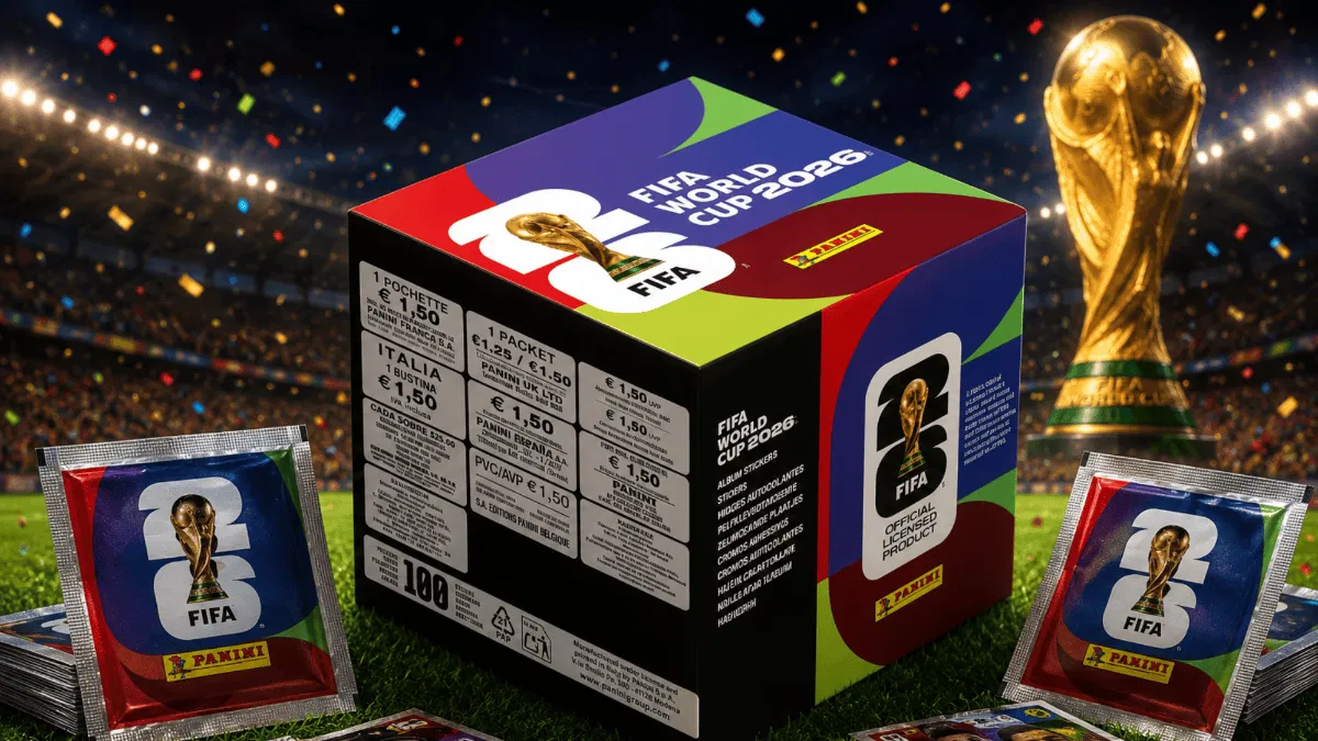 Con 15 MSI en Mercado Libre: Caja de 100 sobres de estampas del Mundial ...