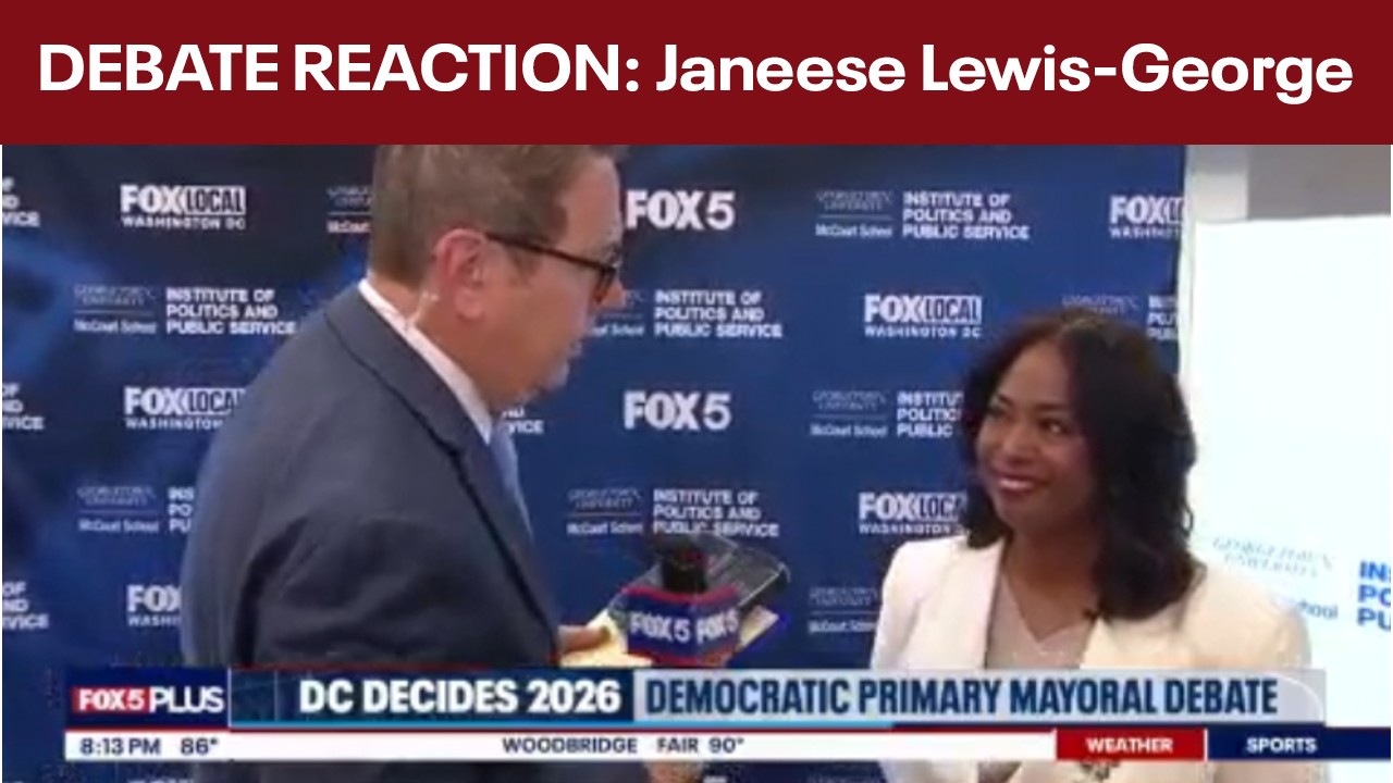 Debate reaction: Janeese Lewis-George