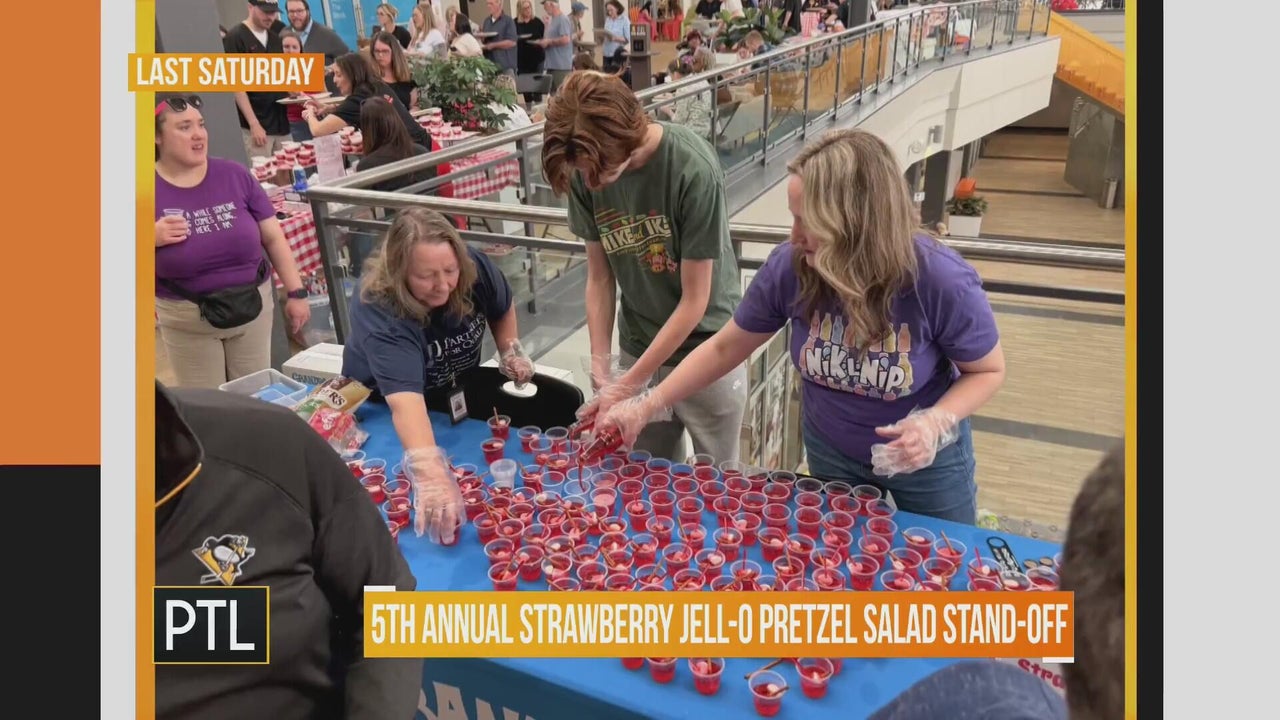 5th annual strawberry Jell-O pretzel salad stand-off