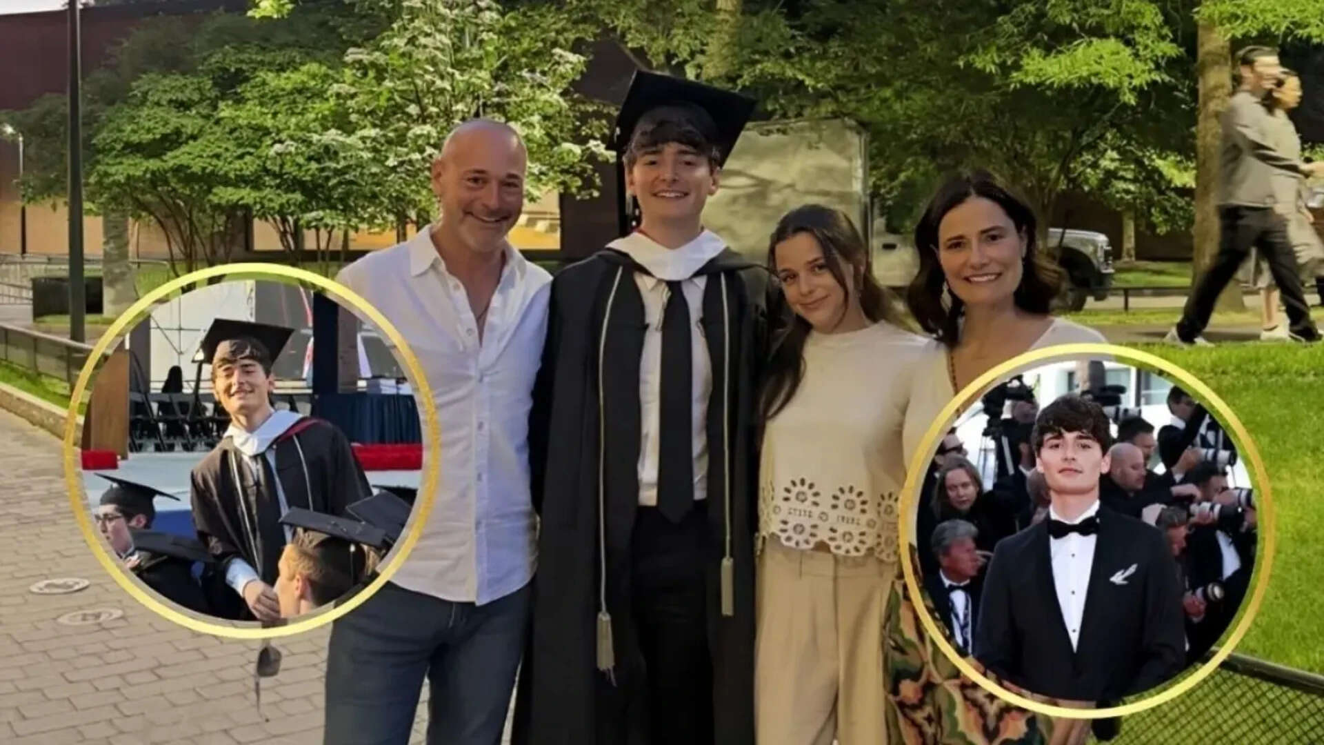 Stranger Things star Noah Schnapp celebrates graduation and the start ...