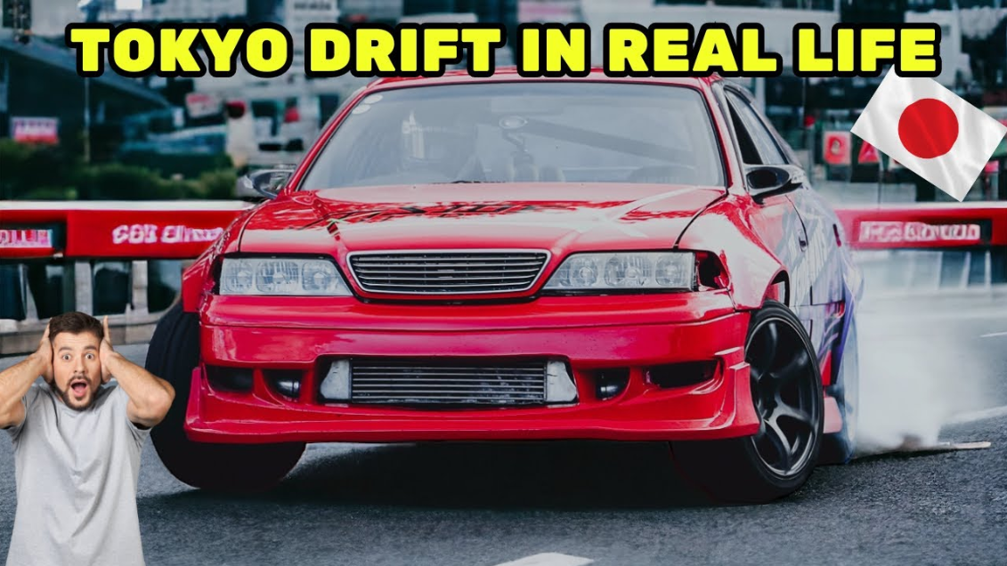 Drifting in Japan Ebisu drift scene
