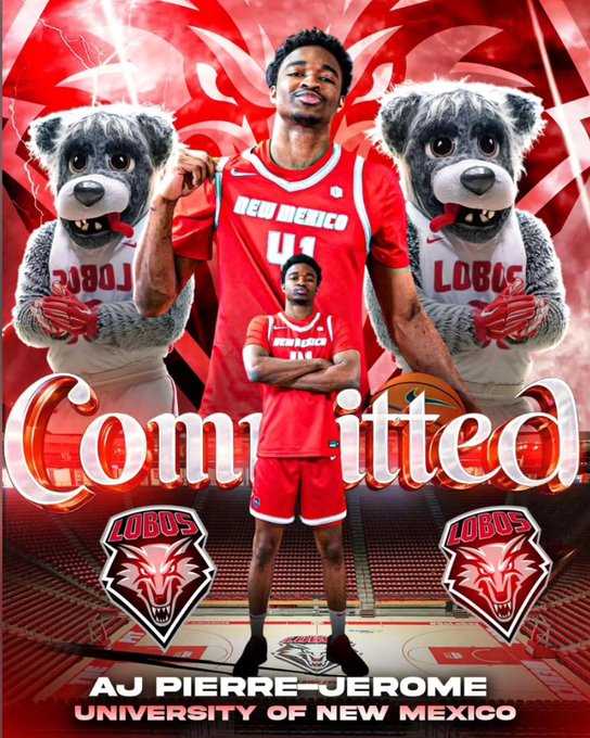 AJ Pierre Jerome commits to UNM men’s basketball
