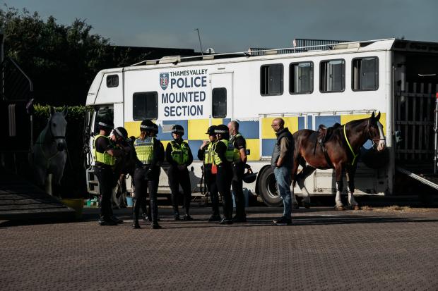 Mounted police from across UK to gather in Oxfordshire for training ...