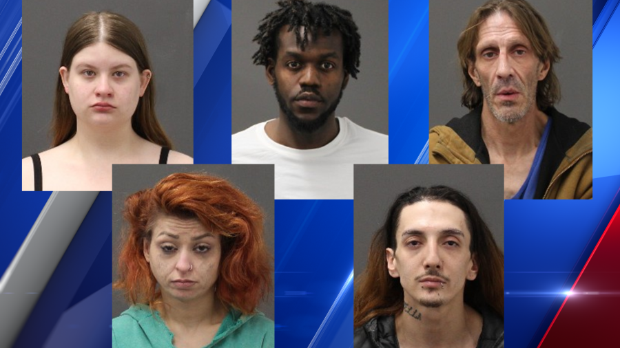 Five arrested in Ware narcotics distribution investigation