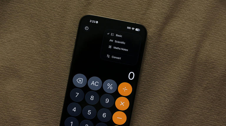 Your iPhone's calculator app can do a lot more than just basic math