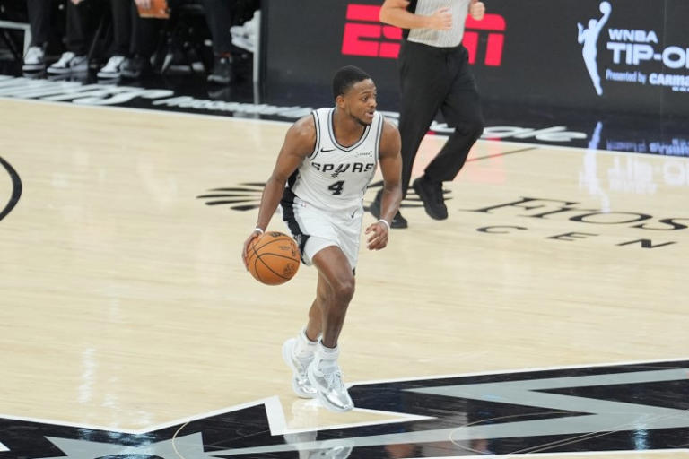 Spurs PG De’Aaron Fox (ankle) sitting out Game 1 vs. Thunder