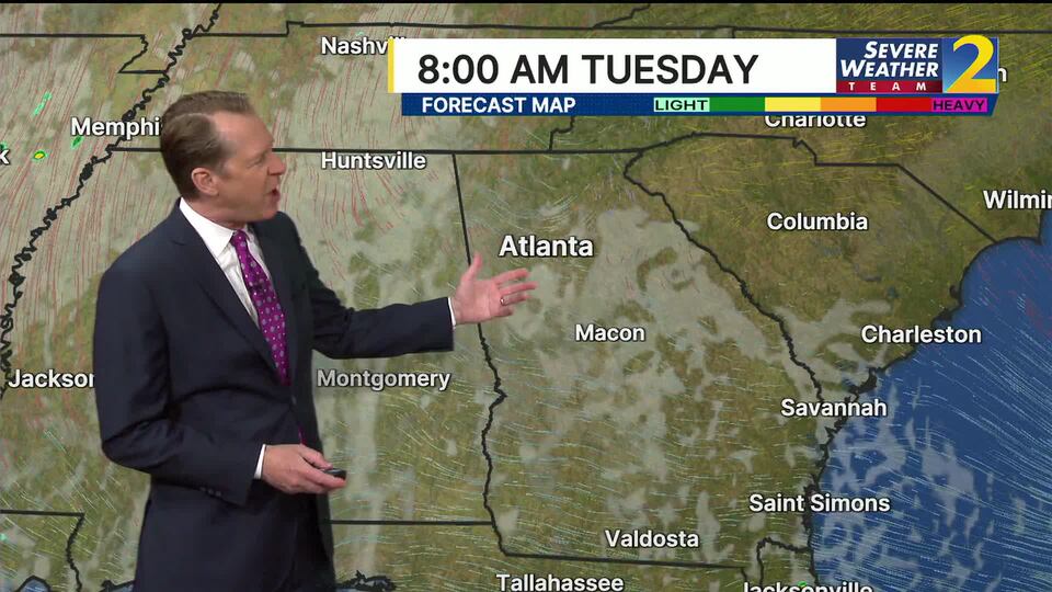 Patchy fog to start Tuesday, but sunshine on the way