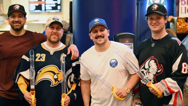 Buffalo brings back beer sabres ahead of Game 7 vs. Canadiens