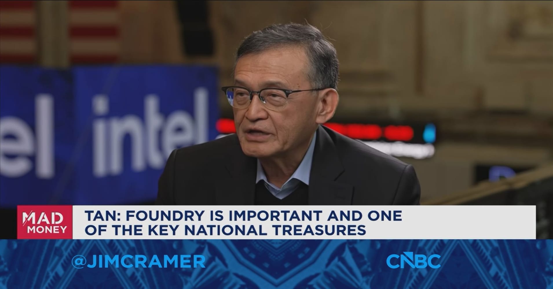 Foundry is important and one of the key national treasures, says Intel CEO
