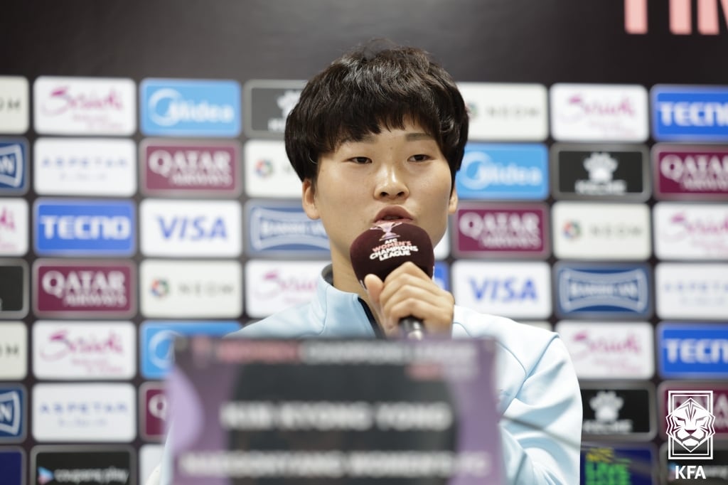 North Korean team focuses solely on semifinal against Suwon FC women