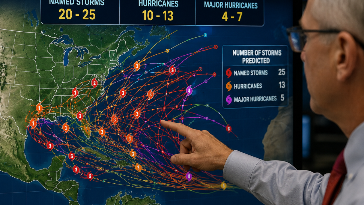 Predicted most active hurricane season in a decade for US coasts