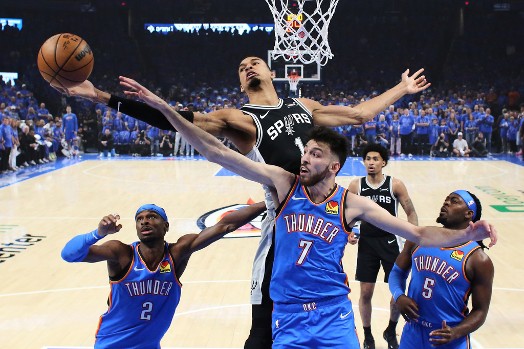 Wemby's night: 41 points, 24 rebounds, and a 1-0 lead in the Western ...