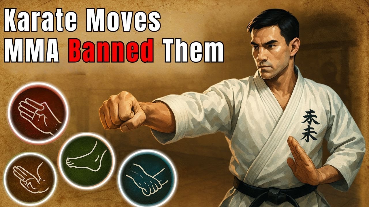 10 karate moves so dangerous they're banned in MMA!