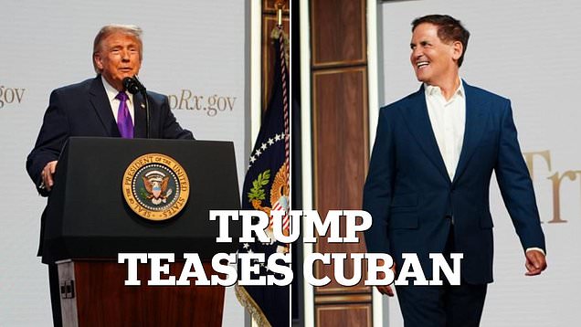 Trump teases Mark Cuban over Kamala Harris endorsement