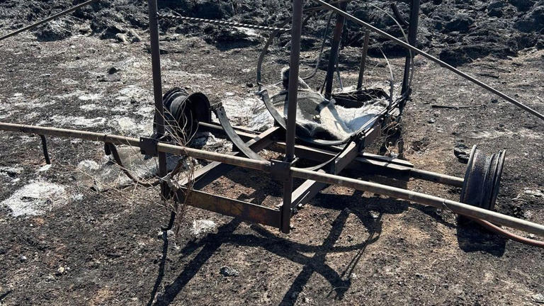Ranchers tally losses after Randall County wildfires; hundreds of hay ...