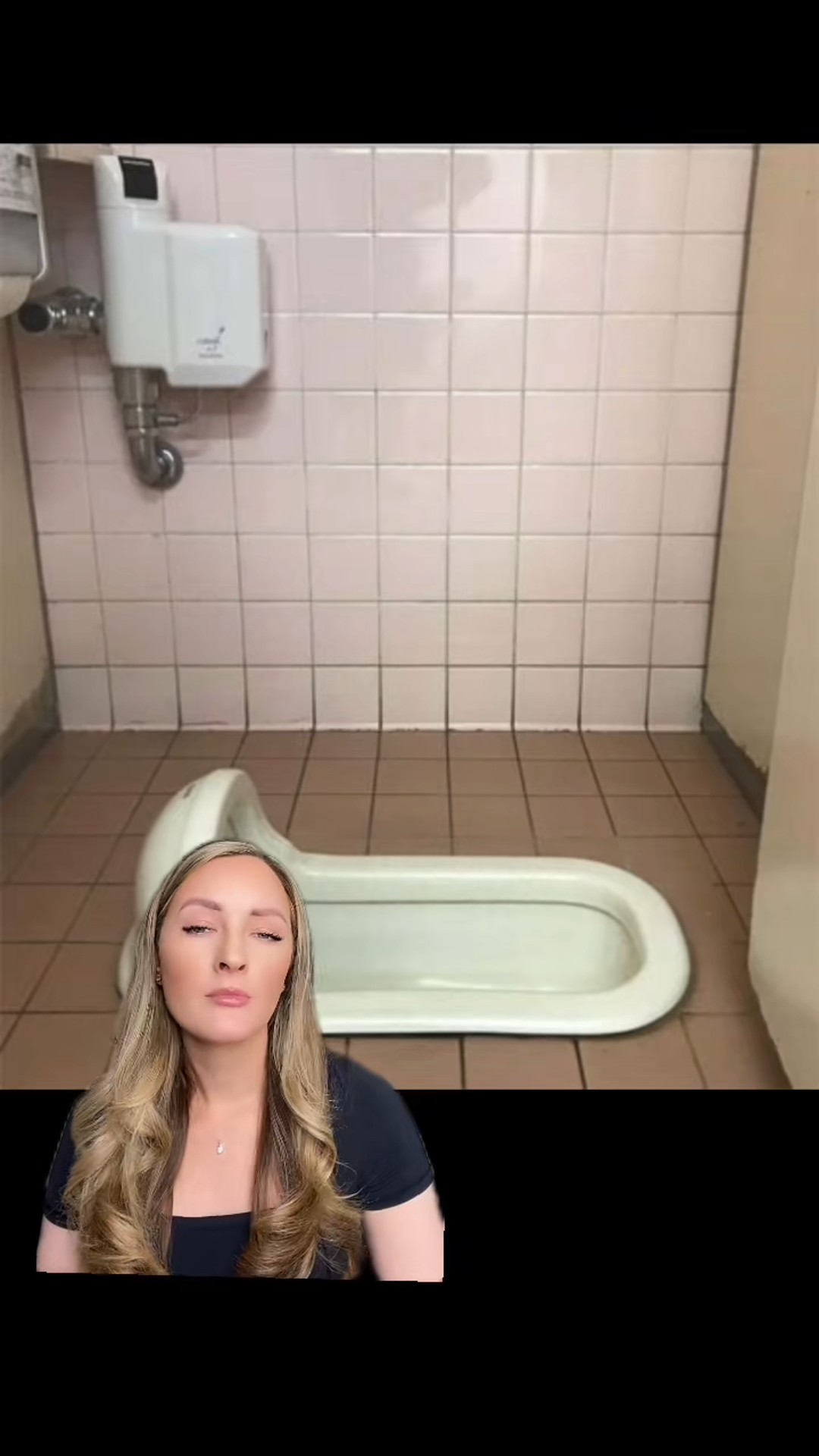 The man found in the school toilet pipes