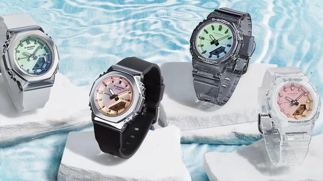 光の角度で表情が変わる。夏仕様の“きれいめ”G-SHOCKに注目