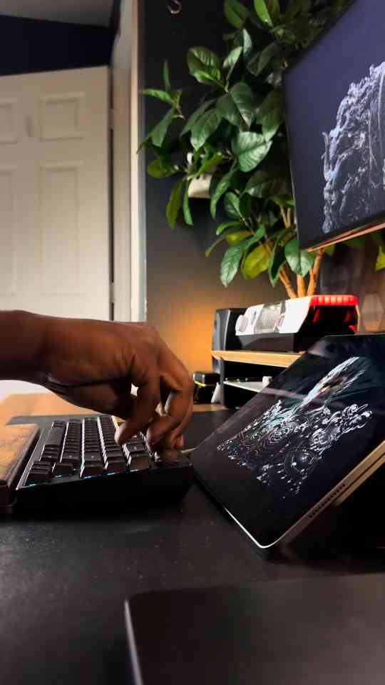 Black Myth keyboard ASMR sound test