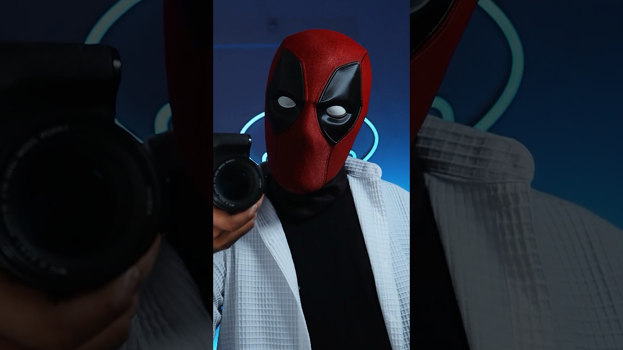 Deadpool mask creation! #deadpool