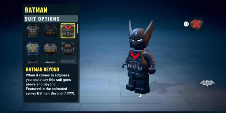 Lego Batman: Legacy of the Dark Knight - 10 coolest batsuits