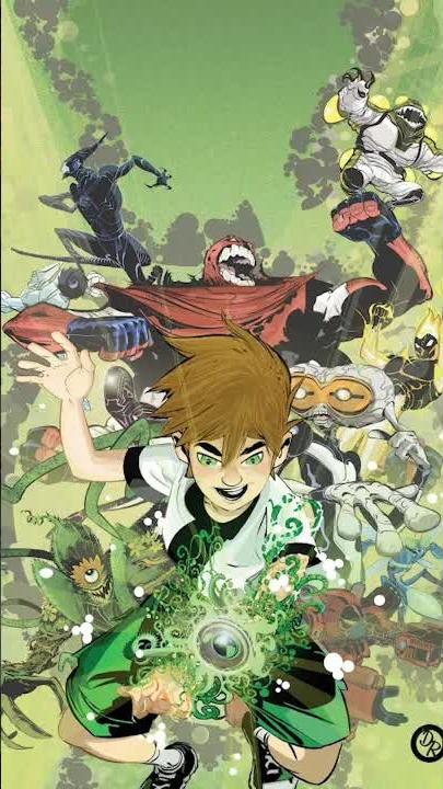 Ben 10 turns into Heatblast and burns a forest down!