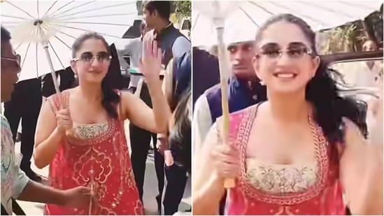 Ambani’s ‘choti bahu’ Radhika Merchant dances her heart out at friend’s ...