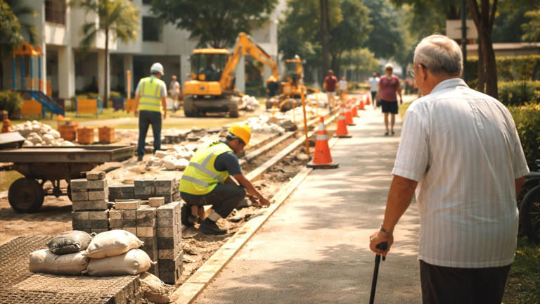 Over 18,000 HDB flats are selected for upgrading under HIP, with over S ...