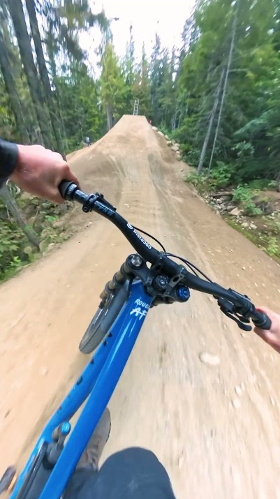Whistler’s best MTB jump massive air & mountain flow