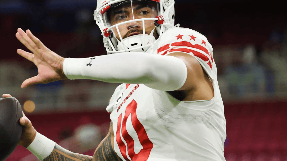 UFL: Jordan Ta'amu out for the season; DC Defenders lose their star QB ...