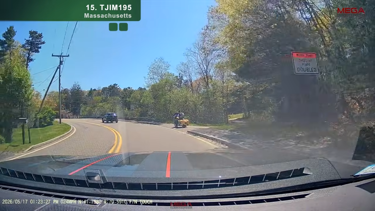 Drivers having their oops moment