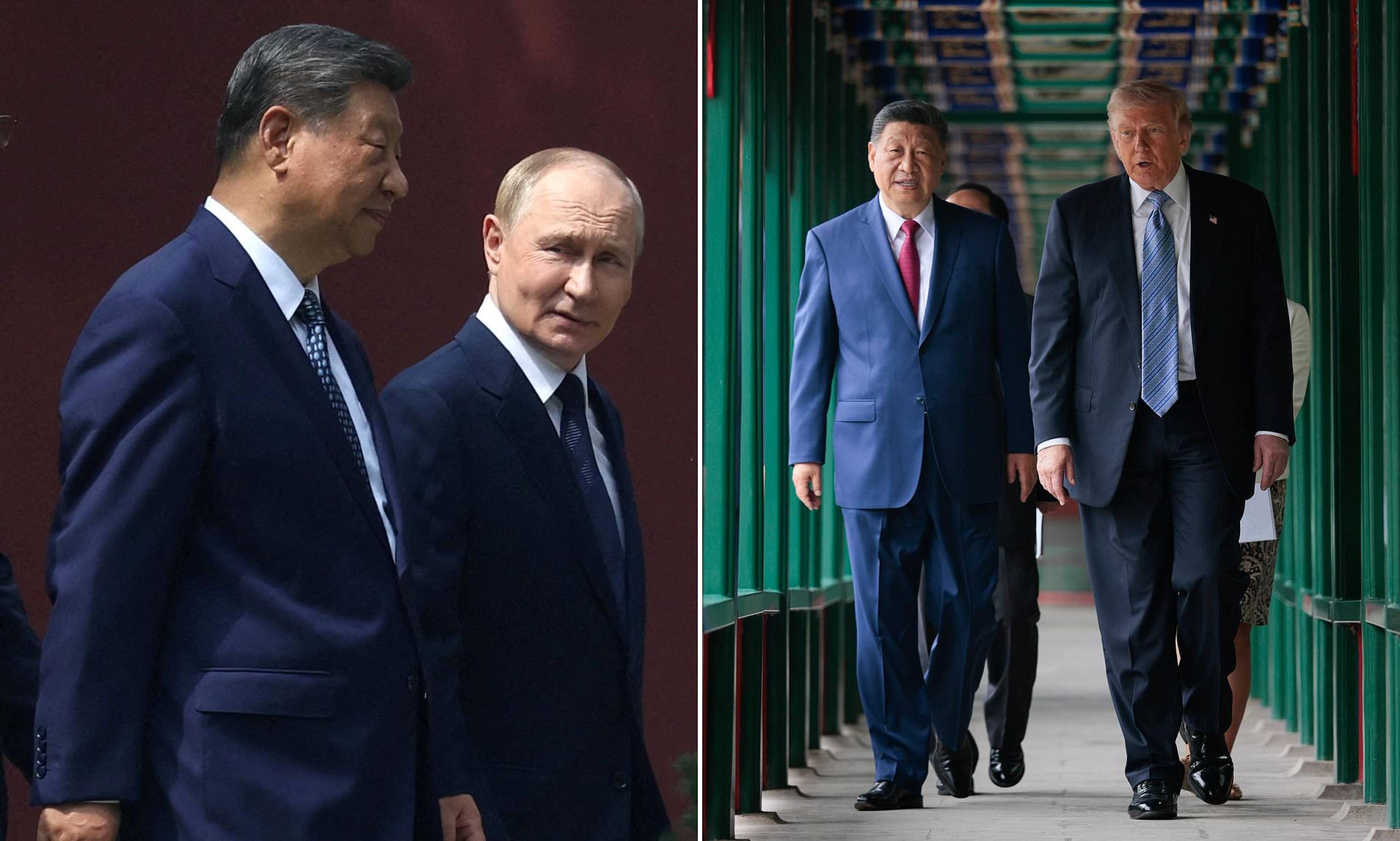 Putin arrives in China for talks with 'long-time friend' President Xi