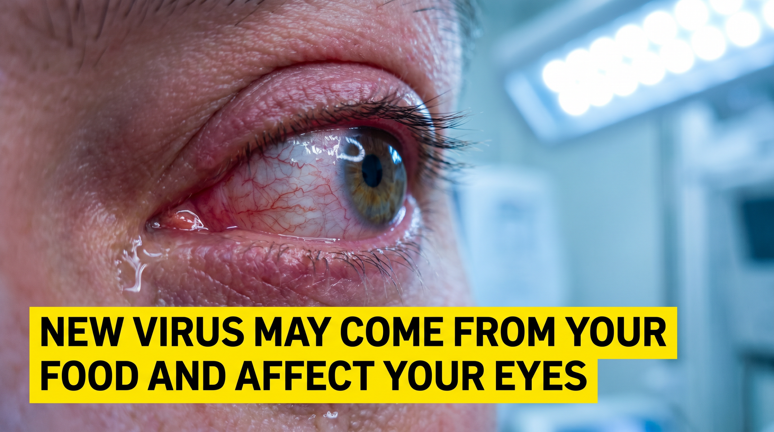 New virus may come from your food and affect your eyes