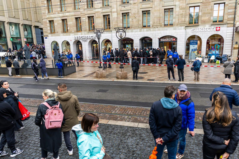 The real reason shoppers are queuing for Swatch’s new release