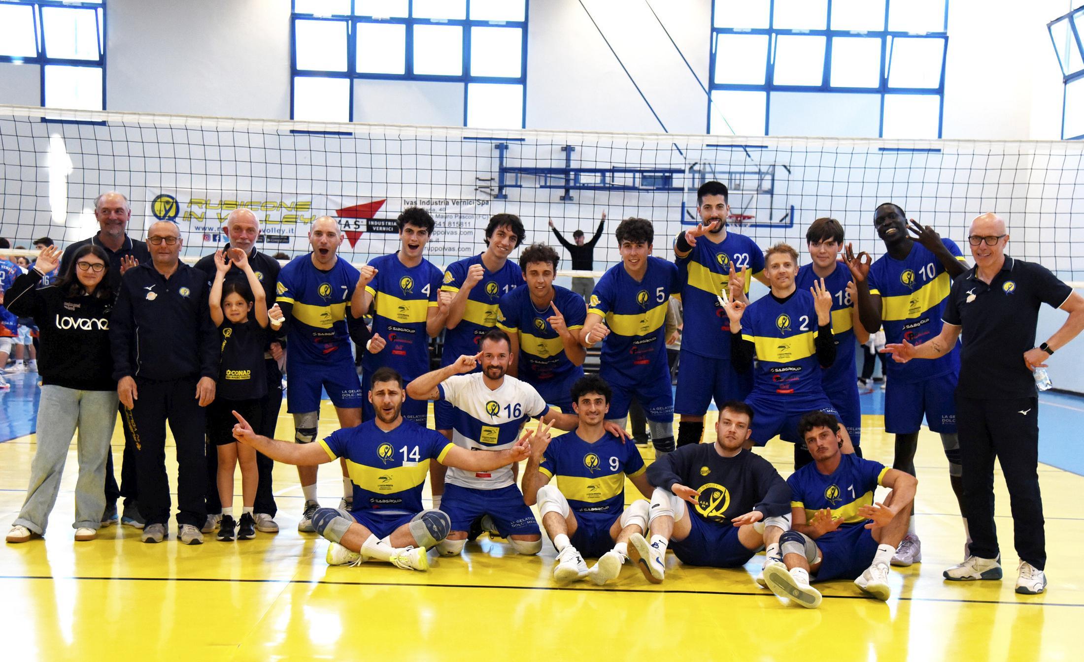 Il Rubicone vede l’impresa. Bardolino ko 3-0 in gara1