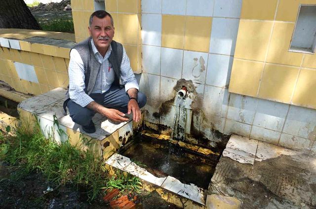 Bölge halkı çok mutlu! Şifalı su 5 yıl sonra akmaya başladı