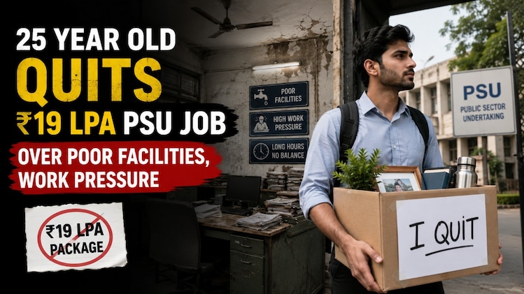 'Couldn't imagine living like this': NIT engineer quits ₹19 LPA PSU job ...