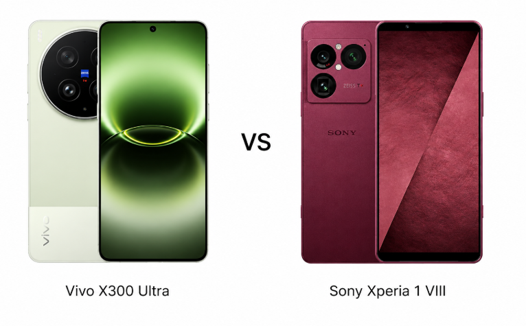 Vivo X300 Ultra vs Sony Xperia 1 VIII: Battery, camera, display ...
