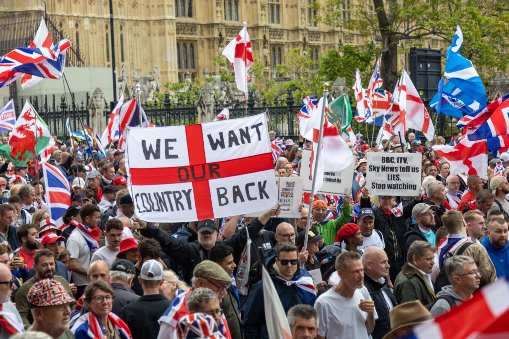 I didn’t think a Tommy Robinson march could get worse – I was wrong